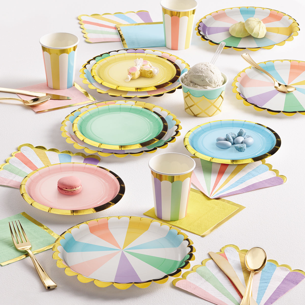 **Pastel Celebrations: A Dreamy Party Style for Girls and Boys** – Set ...